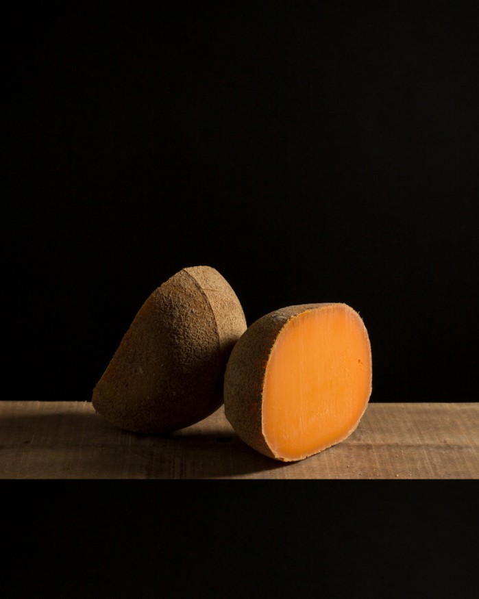 Mimolette Française - 1/2-Vieille | Fromageries Philippe Olivier